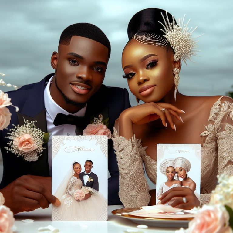 Anatomy of a Perfect Nigerian Marriage Invitation Card