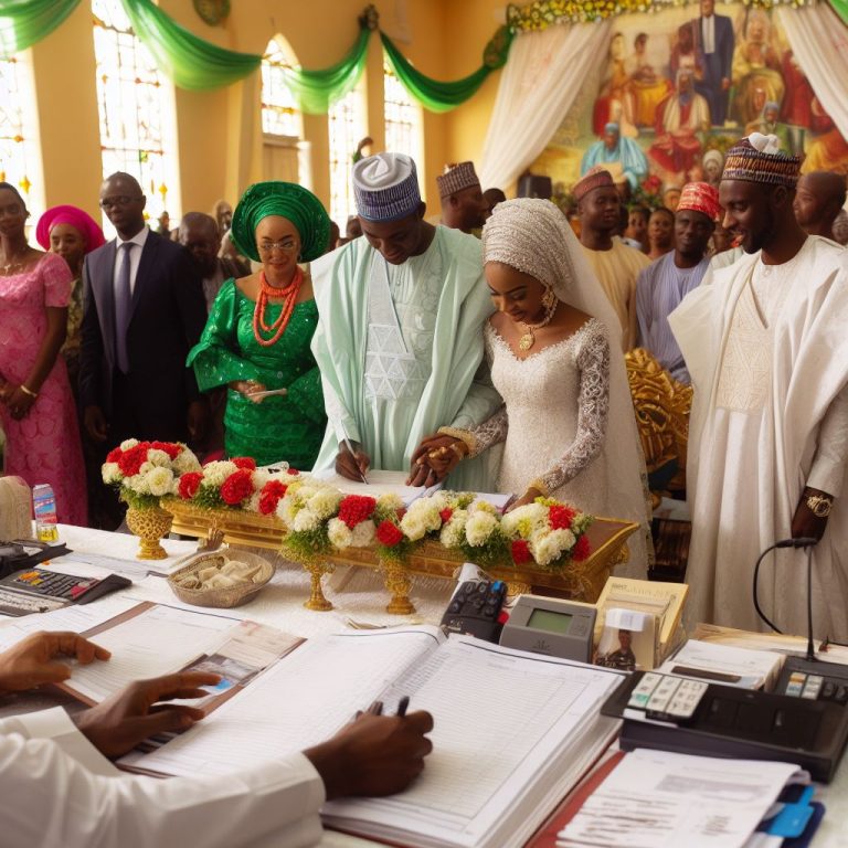 Registry Wedding Outfit Ideas Suitable for Nigerian Climate