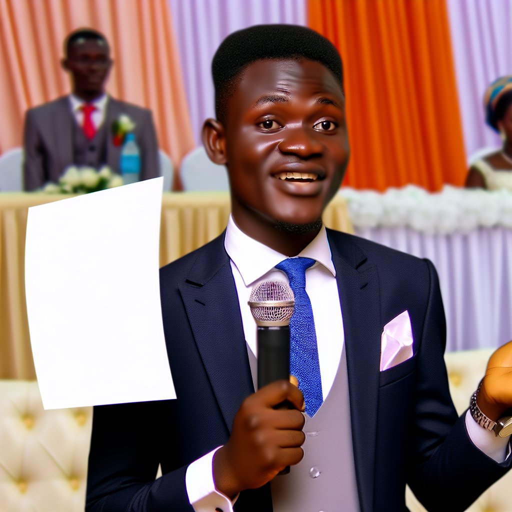 Mc Tp4 MC Services in Lagos Specializing in Multilingual Wedding Hosting